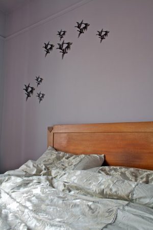 Ruddy Ducks – Deborah Bowness – bespoke wallpaper