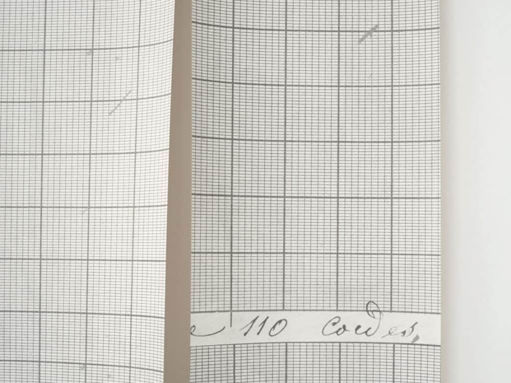 Knitting Grid Paper – Deborah Bowness – bespoke wallpaper